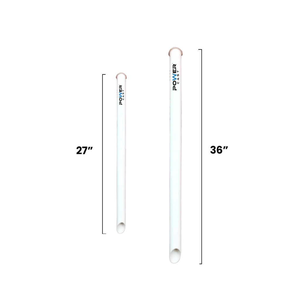 Sea strike PVC sand spikes single rod rest for surf fishing - Powercast ...