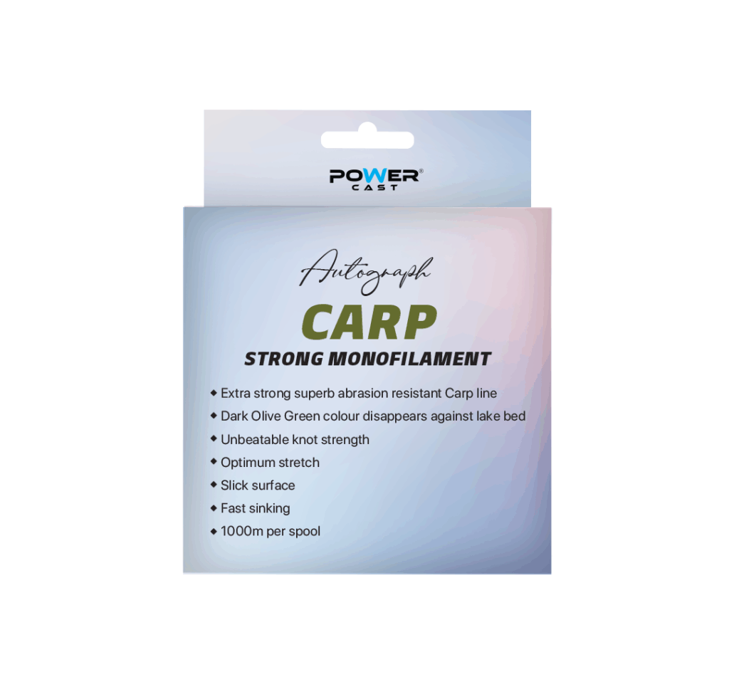 Power Cast Autograph Carp Fishing Line - Powercast Tackle