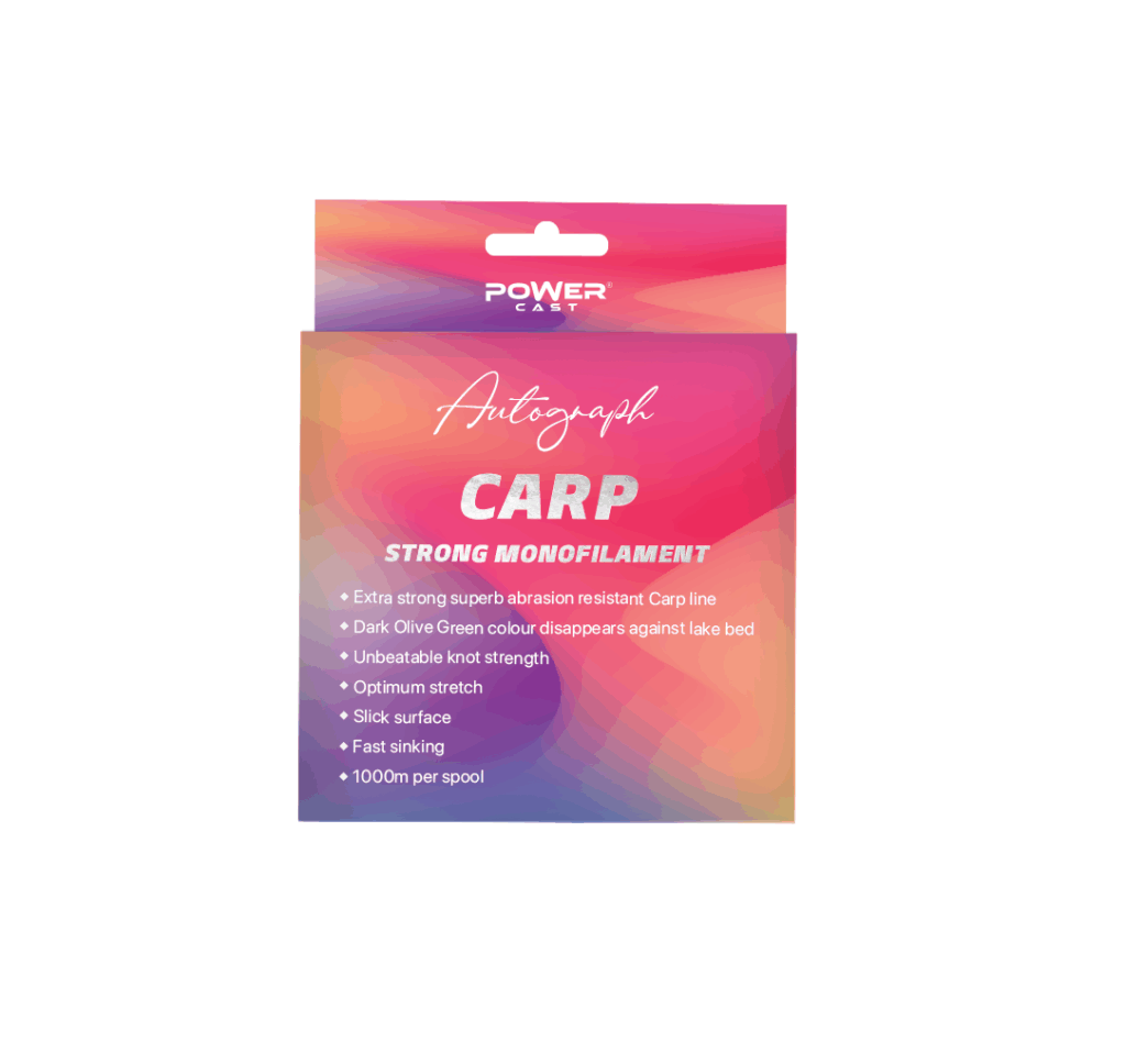 Power Cast Autograph Carp Fishing Line - Powercast Tackle