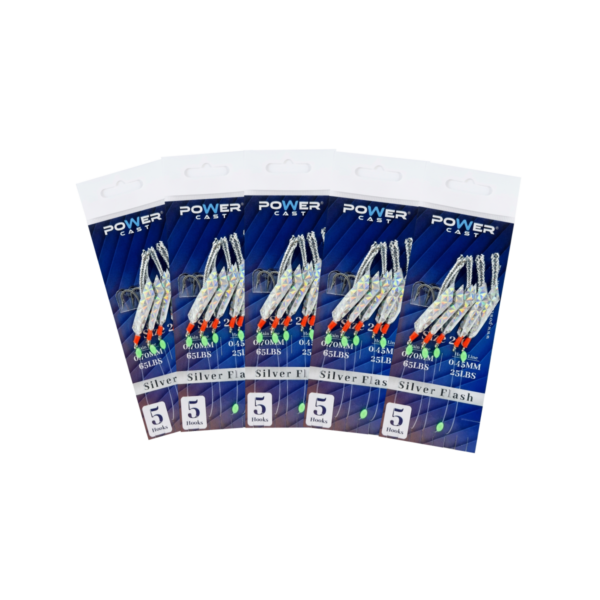Silver Flash Feather - Powercast Tackle